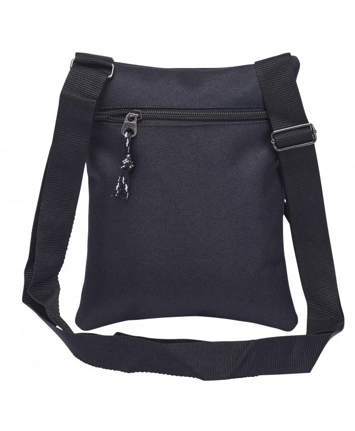 Lorenz "3D" Polyester Slim X-Body Bag with 4 Zips | Stafford Wholesale