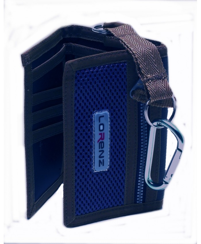 Lorenz Trifold Velcro Sports Wallet with Belt Hook
